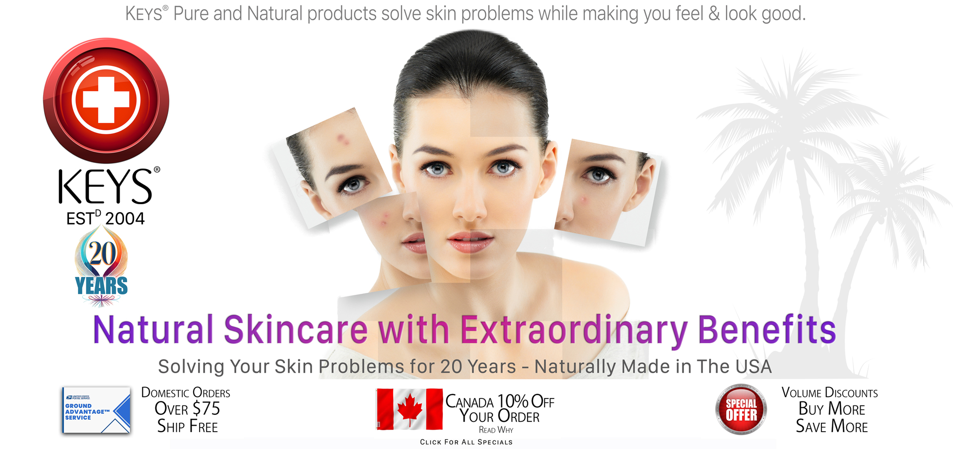 Keys Natural Skincare with Extraordinary Benefits